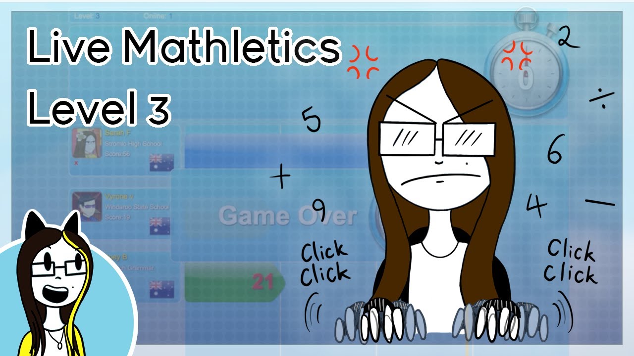 Live Mathletics level 3 - YouTube