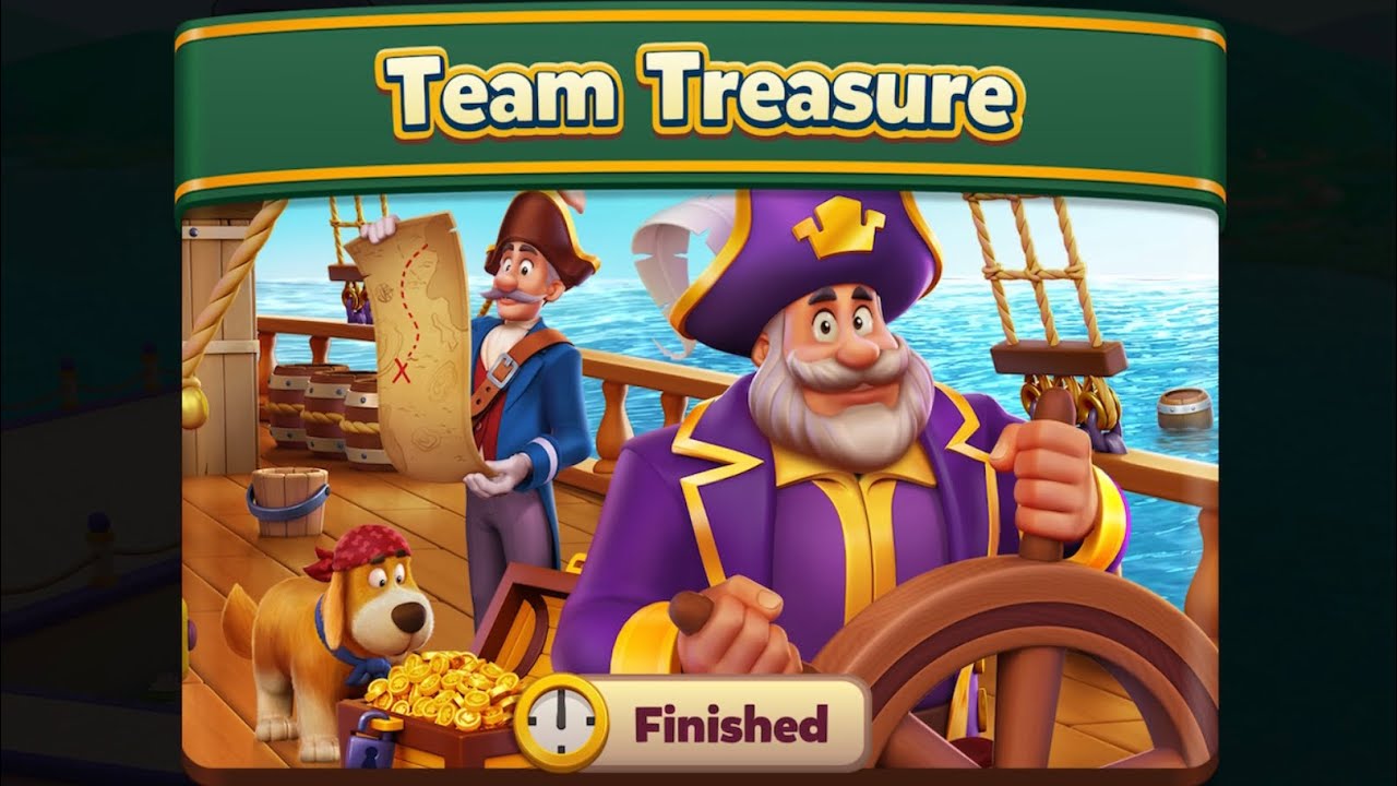 Royal Match Gameplay level 232 -245 Team treasure and challenge free ...