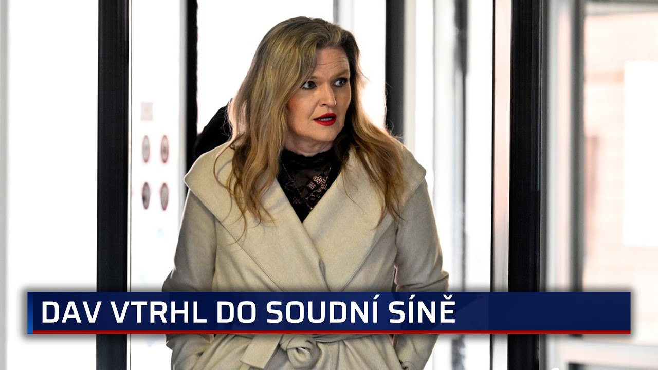 Soud s Peterkovou: Dostala dvouletou podmínku, její podporovatelé vyrazili dveře jednací síně ...