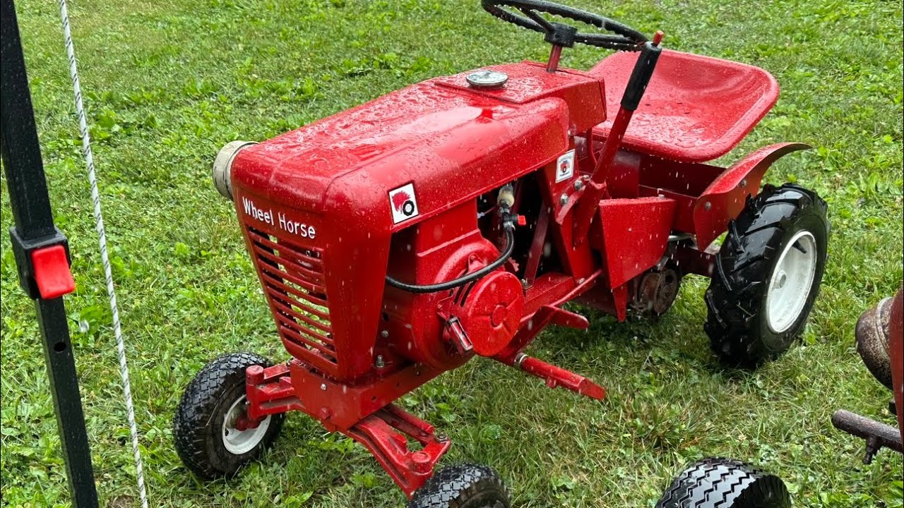 Custom 8 Speed Wheel Horse Lawn Ranger - YouTube