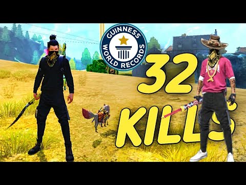 Would Record Free Fire Highest Kill Solo vs Squad / 32 Kill - YouTube
