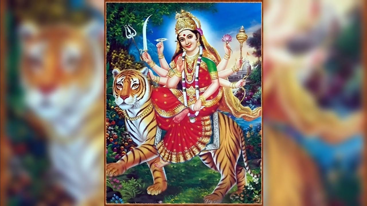 Mata Ambe Meri Maa Jagdambe Meri l Anuradha Paudwal l Mamta Ka Mandir ...