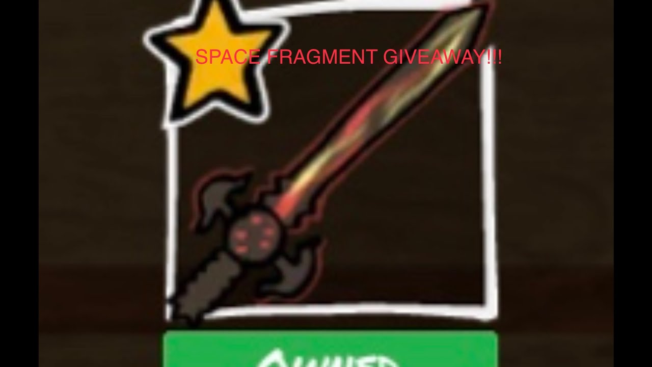 Space fragment giveaway at 100 subs!!! (Roblox zo) - YouTube