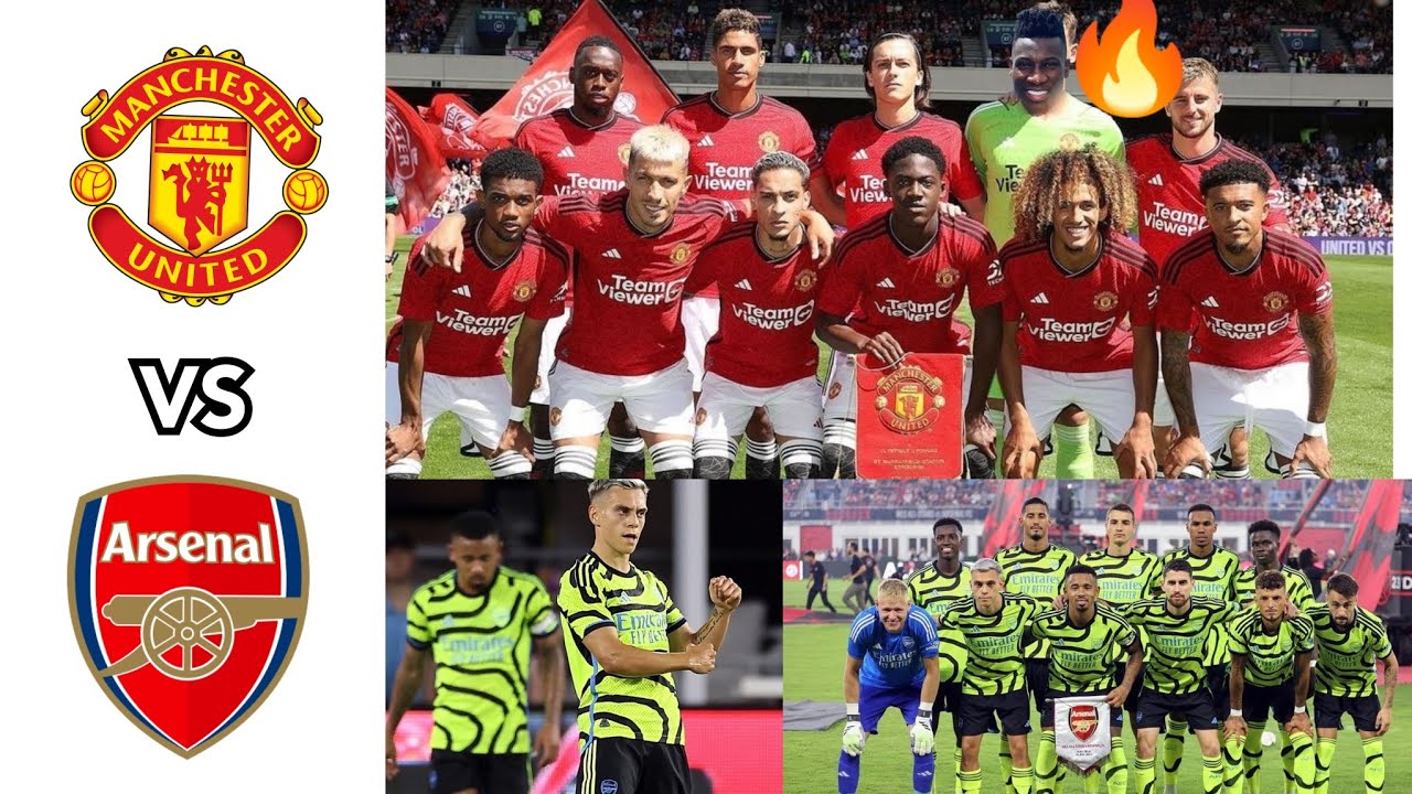 Man United vs Arsenal pre-season friendly | Onana debut 🔥,Arsenal vs ...