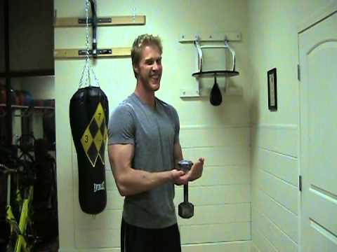 Static Dumbbell Curl Hold - Wold Fitness - YouTube