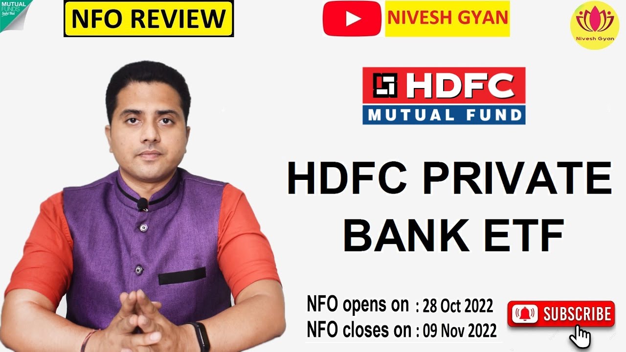 HDFC Private Bank ETF | NFO Review | Nivesh Gyan | Jignesh parmar - YouTube
