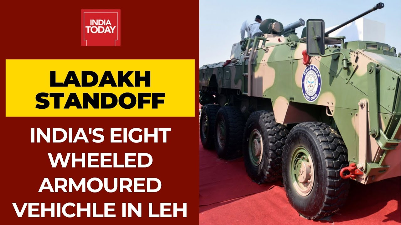 India's Eight-Wheeled Armoured Personnel Carriers For Infantry Troops ...