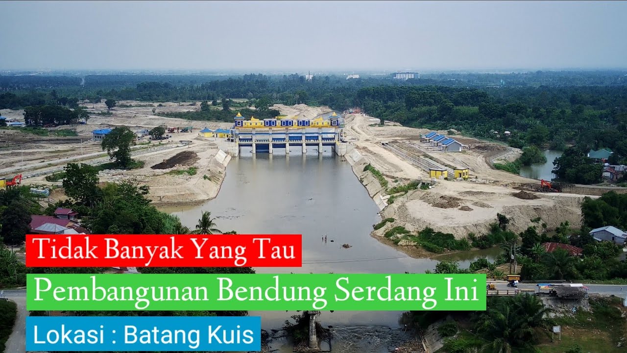 Bendung Daerah Irigasi Serdang Deli Serdang - YouTube