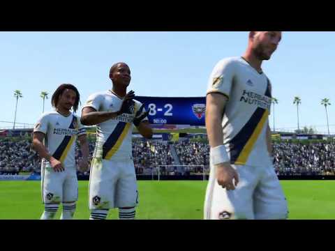 Alex Hunter with LA Galaxy