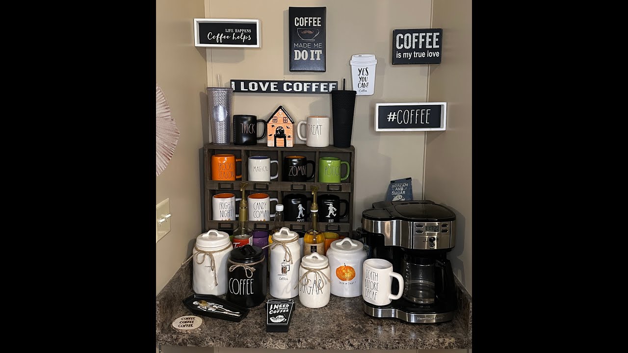 spooky coffee bar! - YouTube