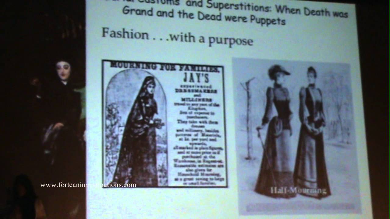 Pat and Stephanie Bussard on Victorian Burial part 2 (of 3). - YouTube