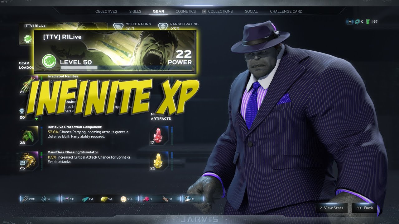 Marvel's Avengers - LEVEL UP FAST * HULK AFK Infinite XP * (LVL 50 IN 2 ...