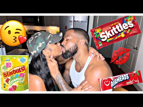 CANDY KISSING CHALLENGE PART 2 🍭💋