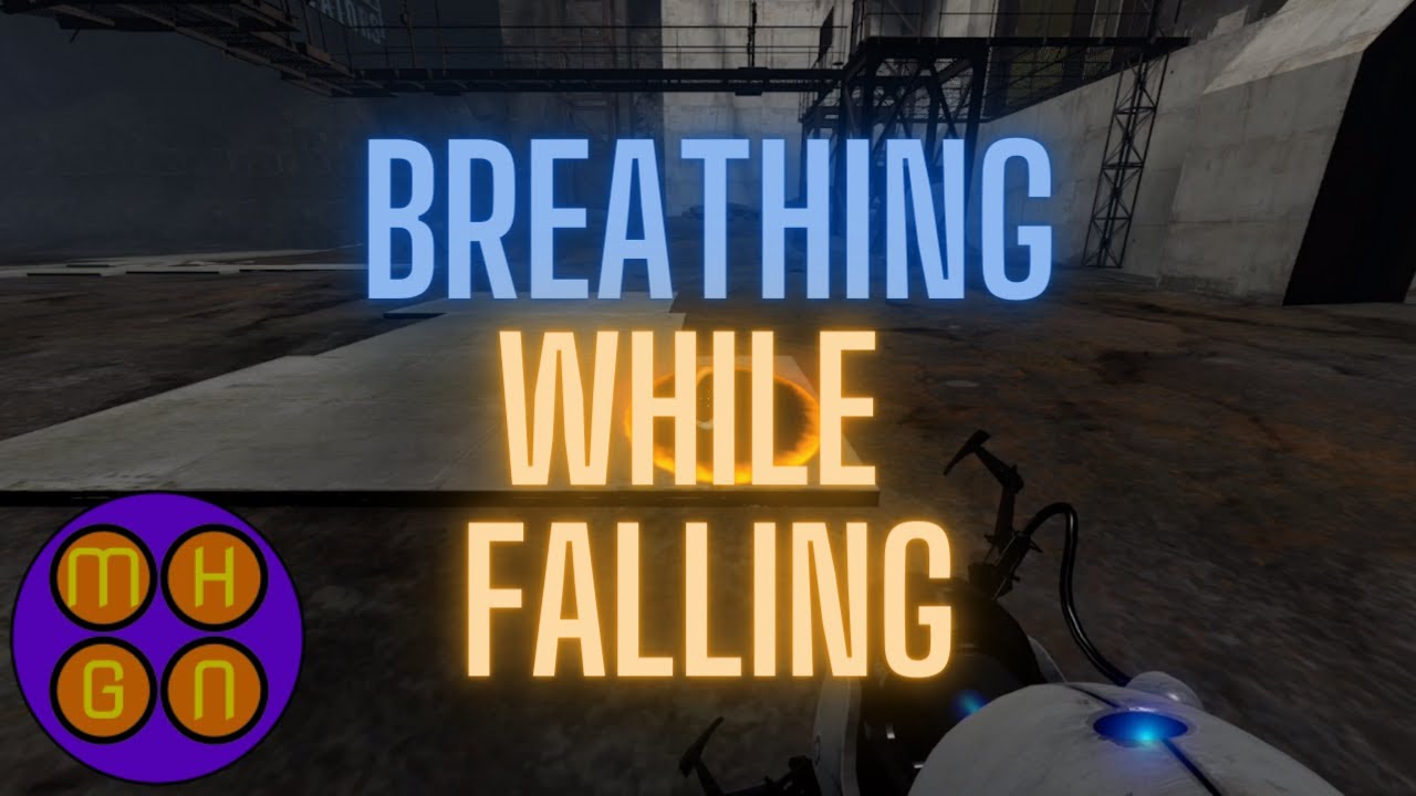 Breathing While Falling in Portal 2 - YouTube