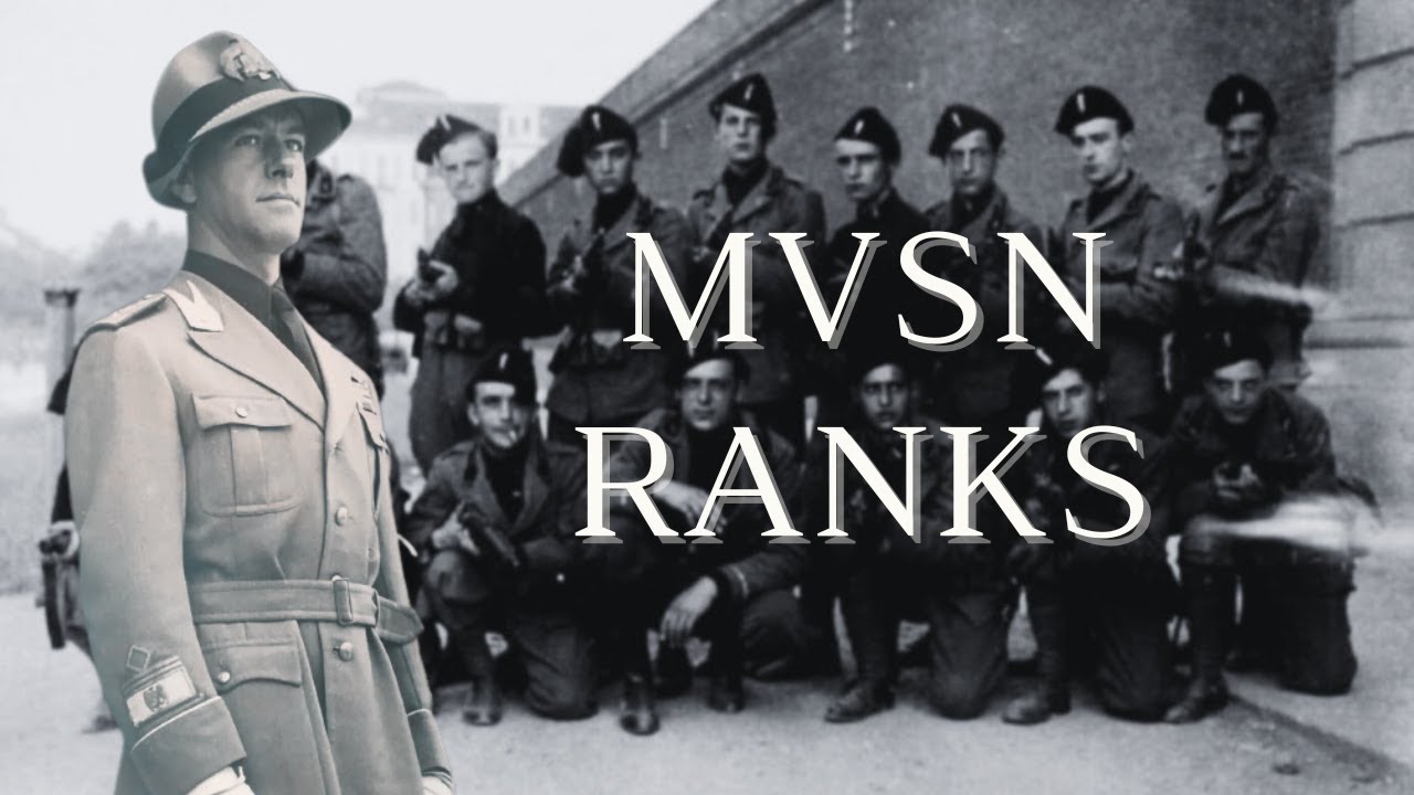 Understanding the Ranks of the MVSN: A Comprehensive Guide - YouTube