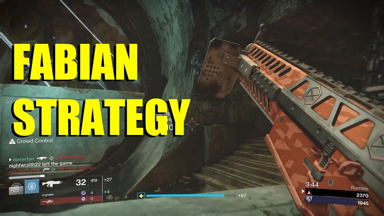 Destiny: Fabian Strategy Rumble Challenge | Its Actually pretty goood ...