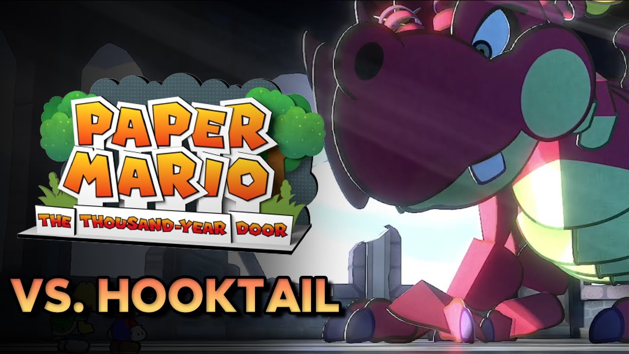 VS. Hooktail - Paper Mario: The Thousand-Year Door Remake | Nintendo ...