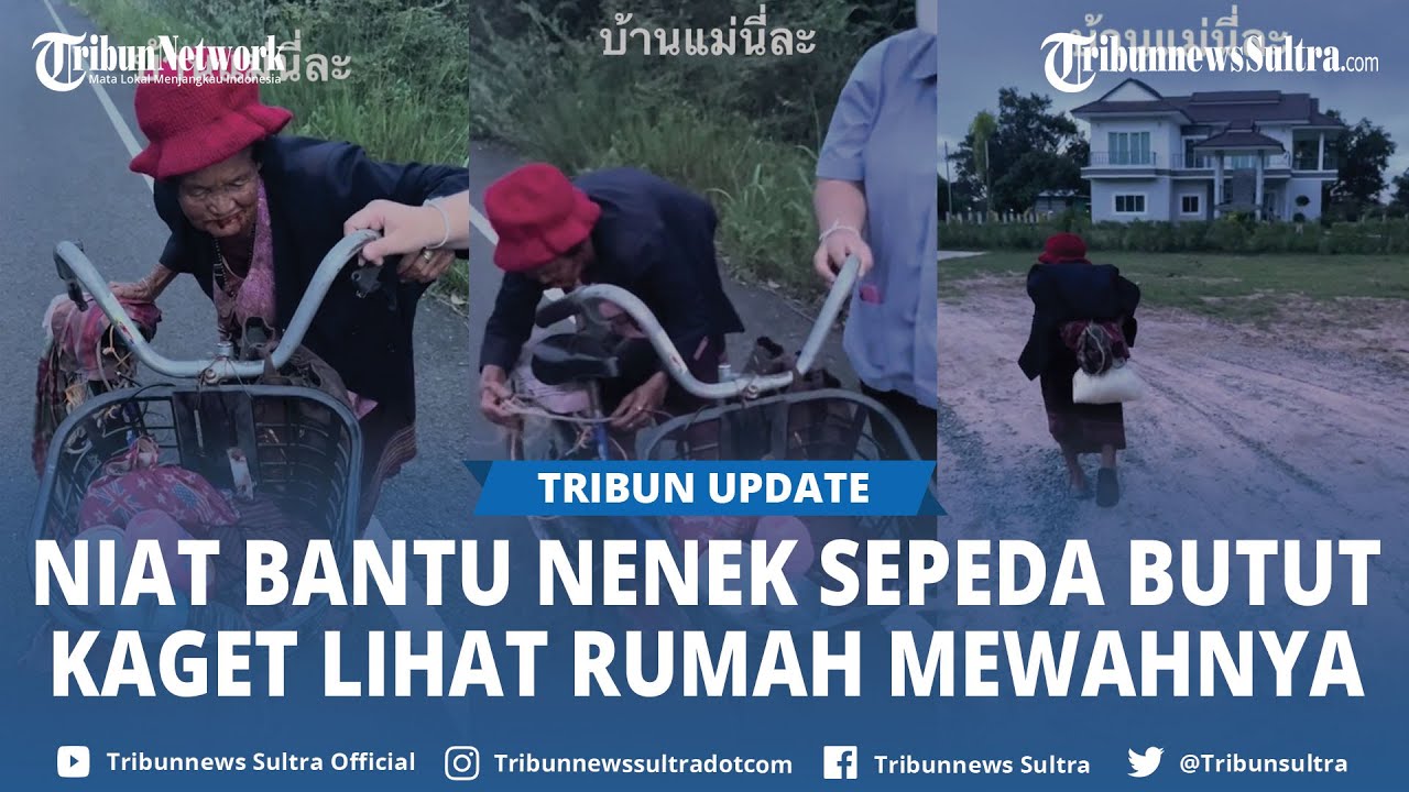 Viral Kisah Wanita Berniat Menolong Nenek Sepeda Butut Antar Pulang ...