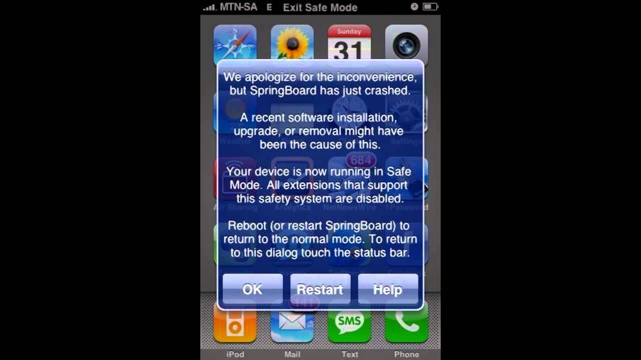 [Fix] SpringBoard Restart Loop iPhone - YouTube