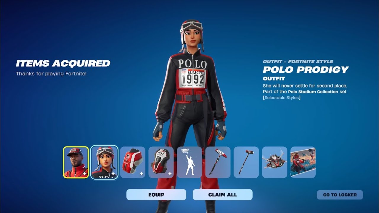 POLO PRODIGY SKIN RETURN RELEASE DATE IN FORTNITE ITEM SHOP 2025! - YouTube
