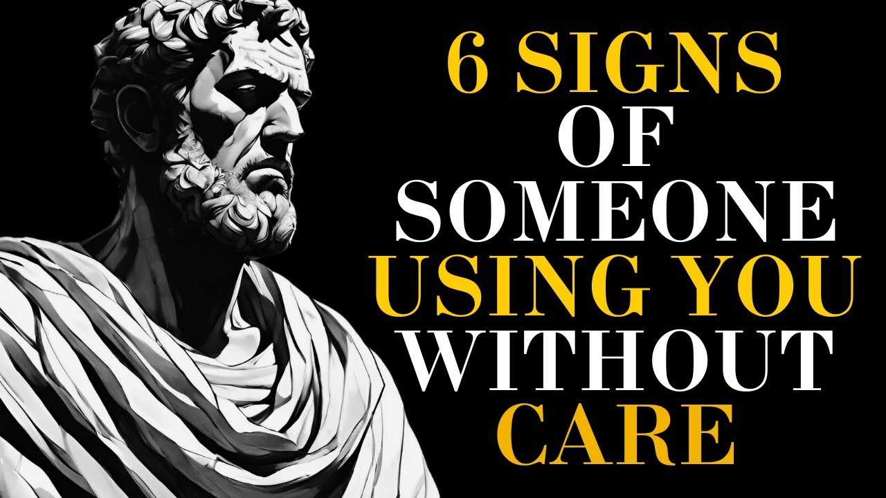 6 Signs of Someone Using You Without Care - YouTube