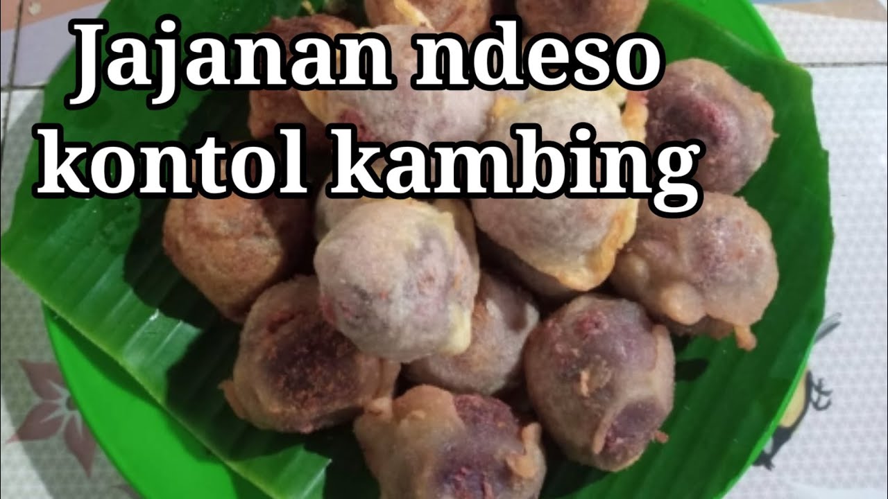 BIKIN JAJAN JADUL KONTOL KAMBING - YouTube