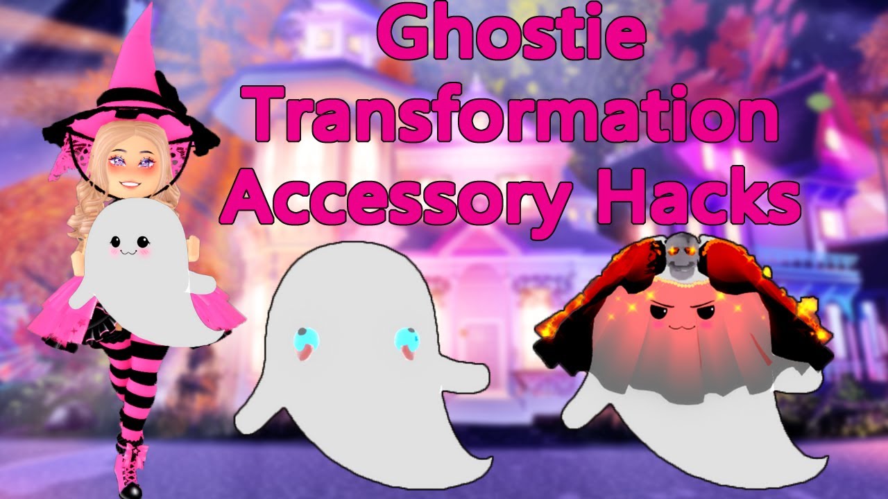 Ghostie Transformation Accessory Hacks Royale High Halloween Update ...