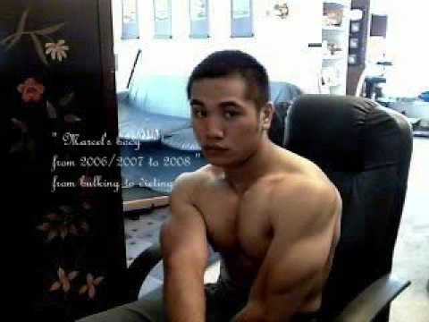 Marcel's Shirtless Bodybuilding Pictures ( Webcam pics ) - YouTube