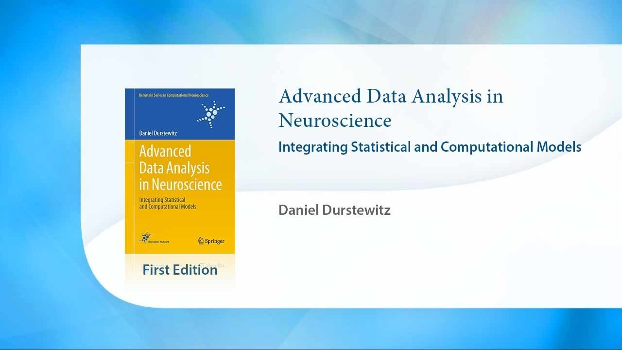 Advanced Data Analysis in Neuroscience - YouTube