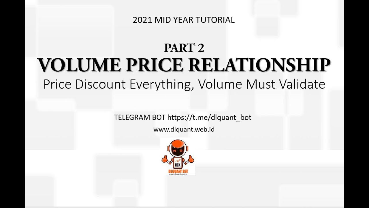 Tutorial Volume Price Analysis (VPA) Bagian Kedua : Volume Price ...