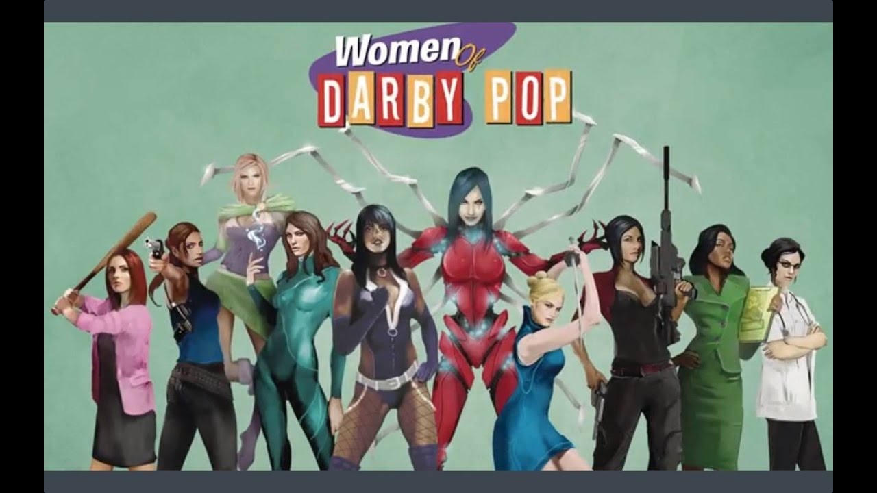 "The Women of Darby Pop" comic book trailer - YouTube