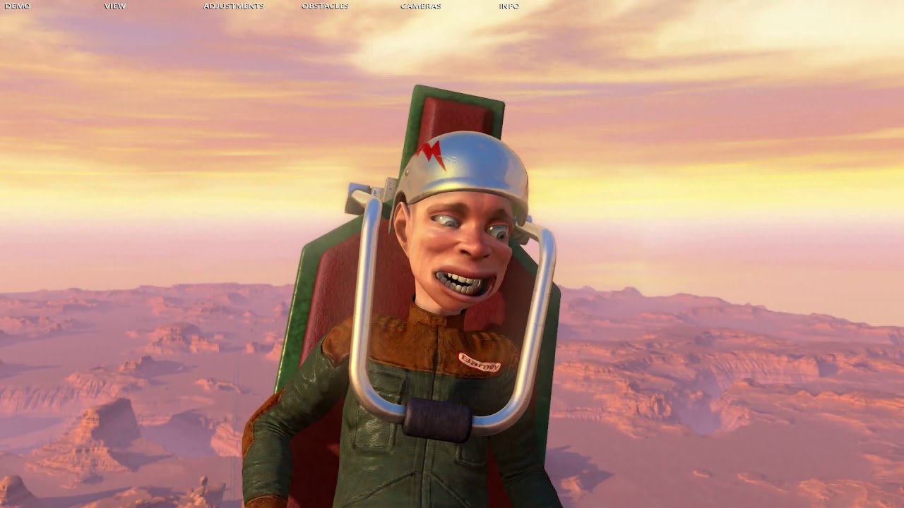 NVIDIA Rocket Sled - Graphics Demo - YouTube