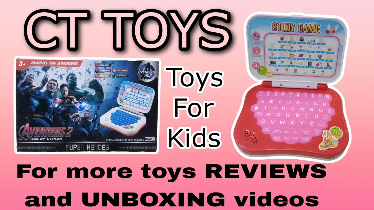 unboxing mini learning laptop for kids| toys for boys & gir |baby ...