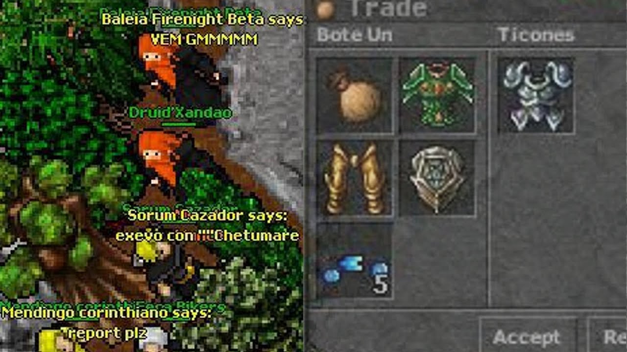 Prints nostálgicas do Old Tibia! - YouTube