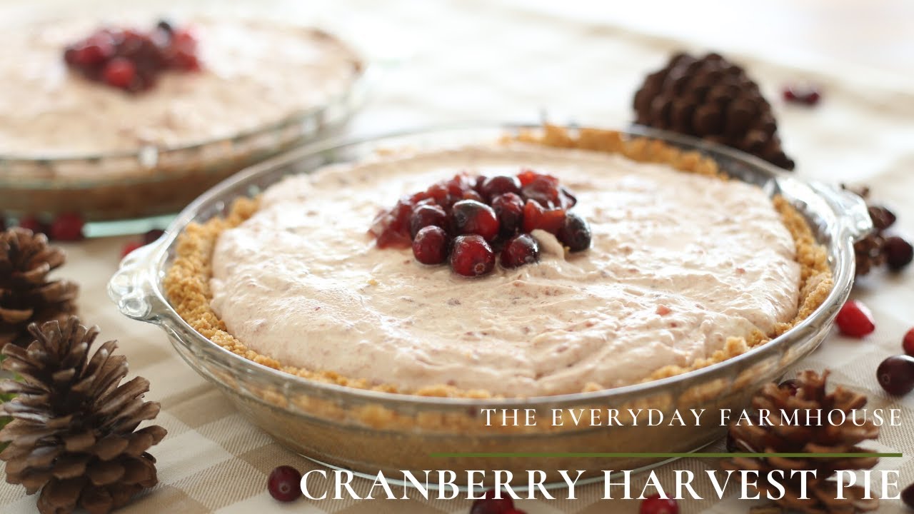 Cranberry Harvest Pie - YouTube