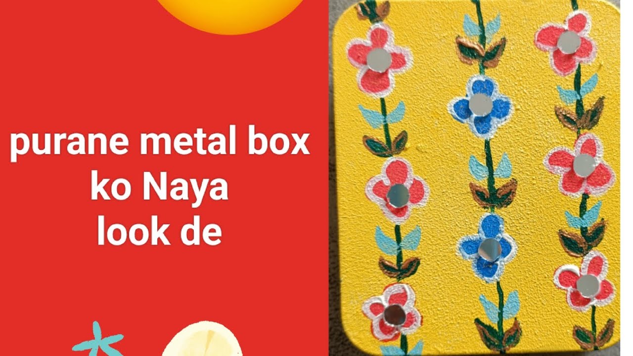||Easy or quick / DIY cutest tiny metal box😱in 15minutes/ for beginners ...