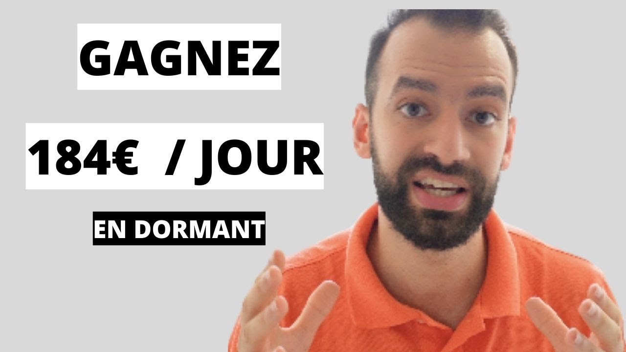 (100€ / Jour) Moyen le plus FEIGNANT De Gagner De L'argent En Ligne en ...