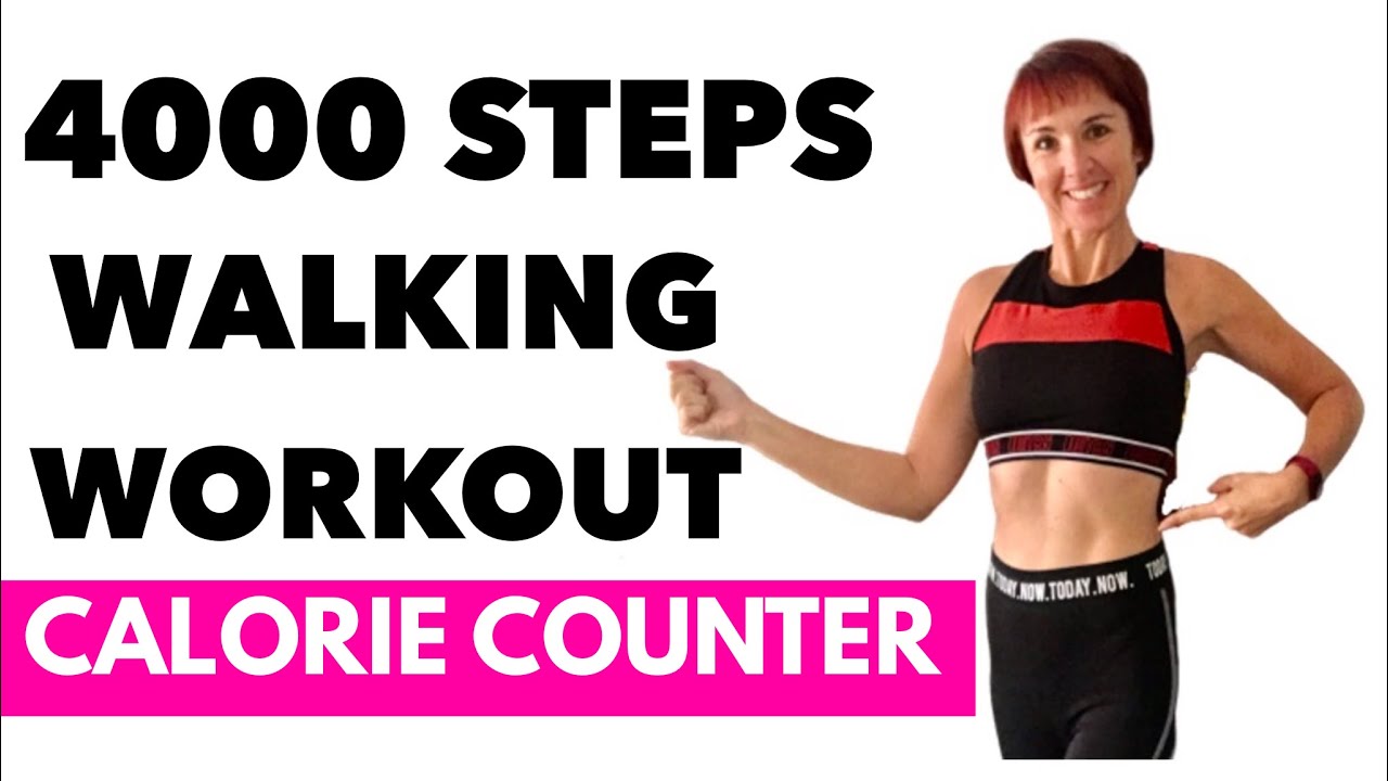 4000 Steps | Low Impact | Knee Friendly with Calorie Counter - YouTube
