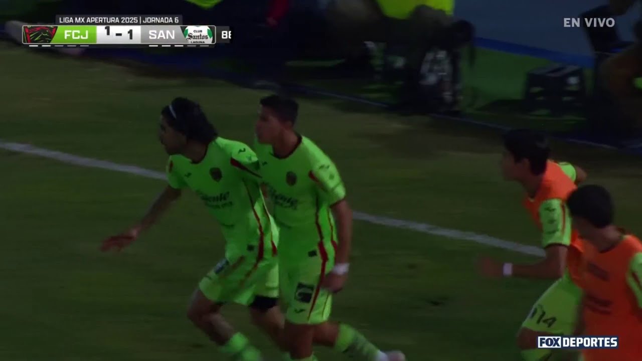 😎🔥 GOL DE Ángel Zaldívar | FC Juárez 1-1 Santos Laguna | Jornada 6 ...