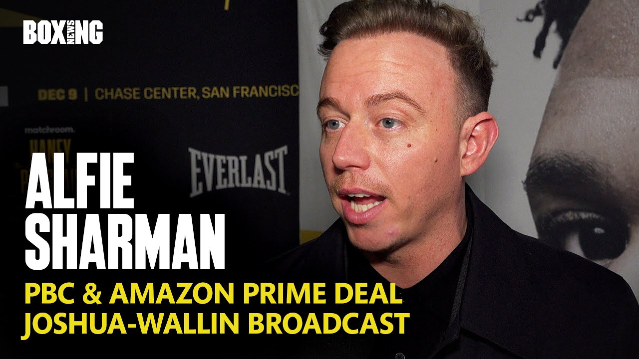 DAZN's Alfie Sharman Reacts To PBC & Amazon Prime Deal - YouTube