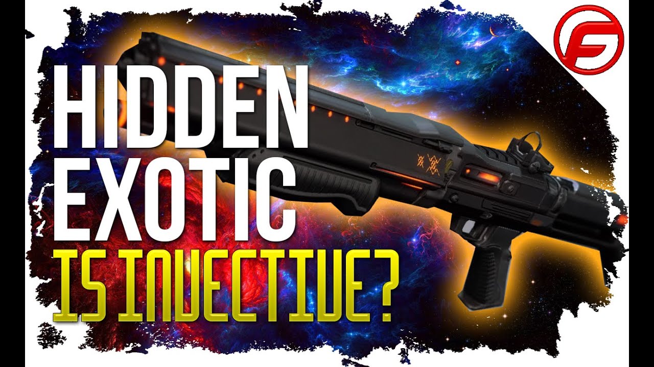Destiny NEW Hidden Exotic Primary Weapon INVECTIVE? - YouTube