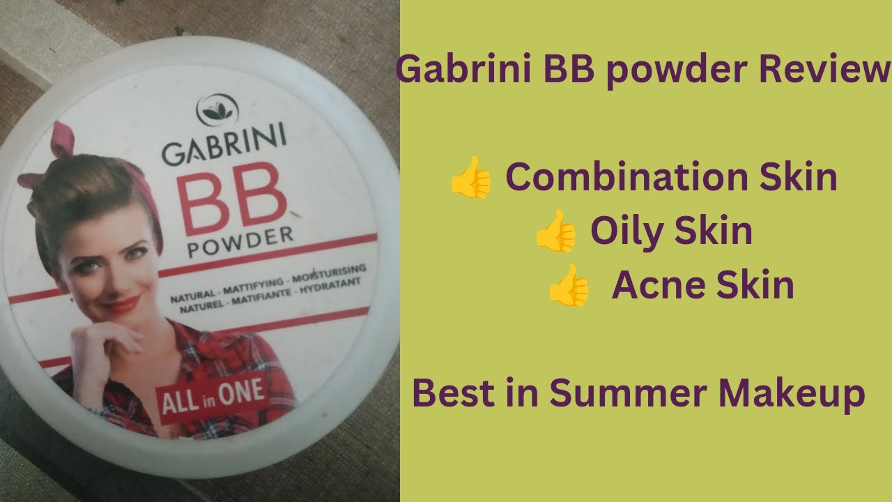 Gabrini BB powder Review | Gabrini Products - YouTube