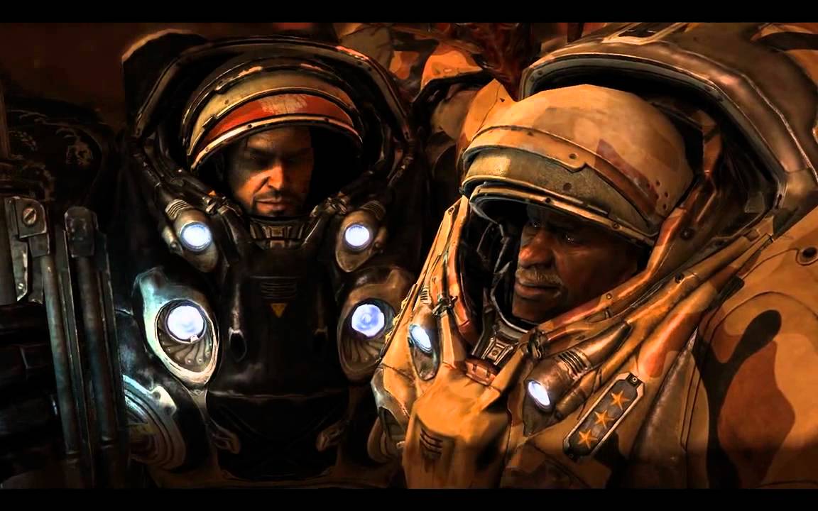 StarCraft 2 Cutscene Collection 16 of 18 Card to Play - YouTube