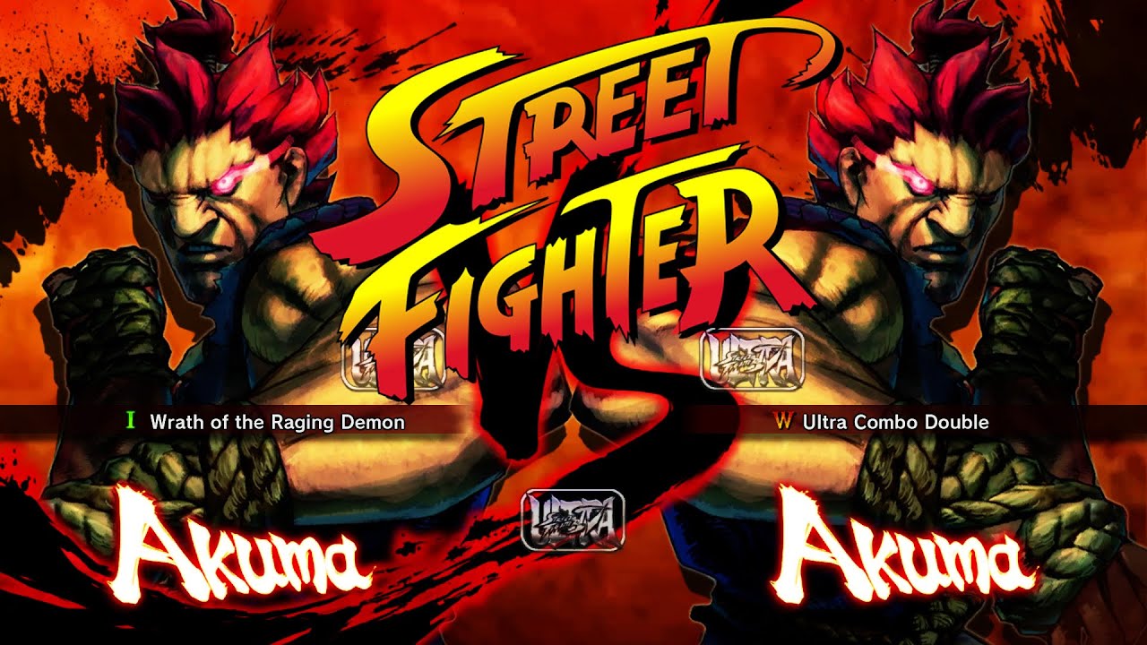 AKUMA VS AKUMA Street Fighter IV - YouTube