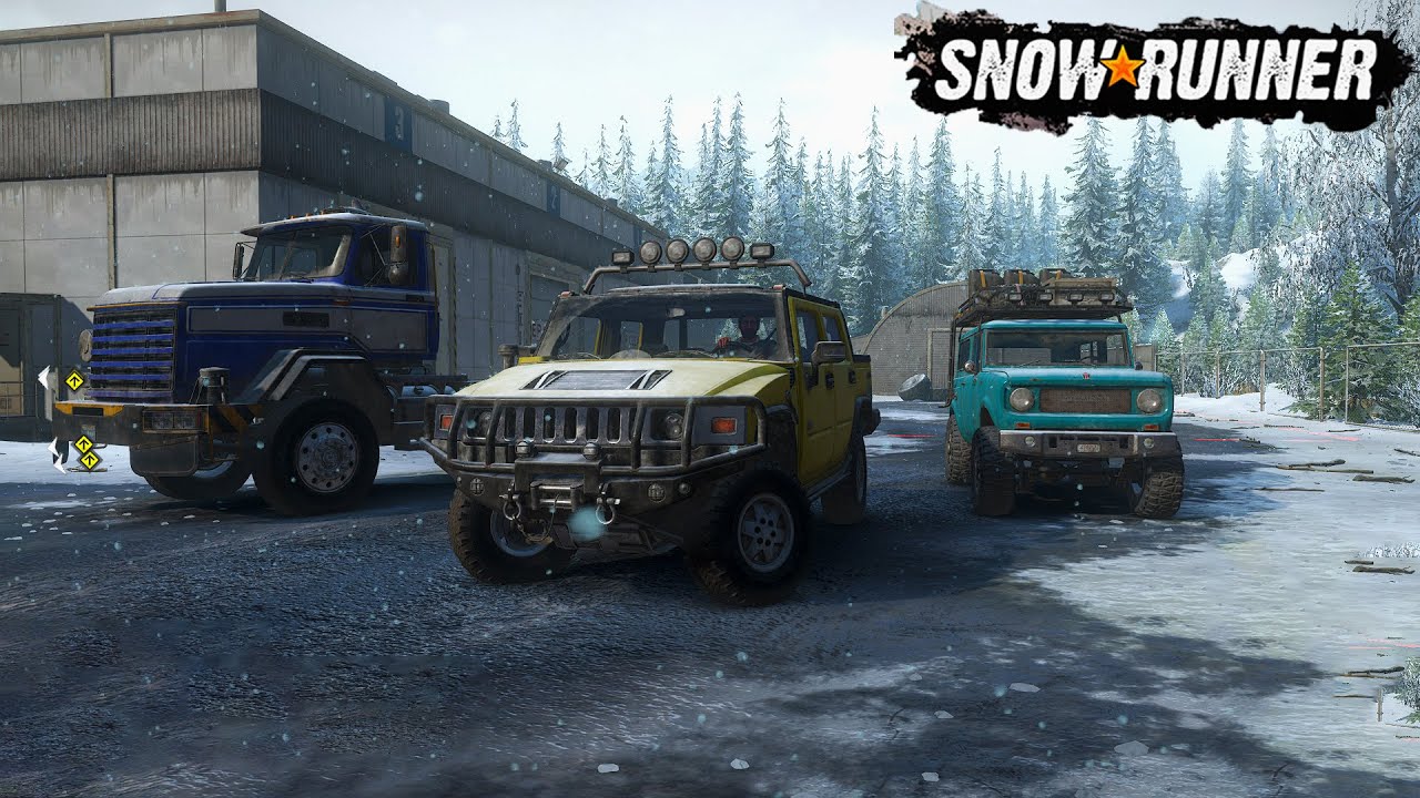 SnowRunner | Hummer H2 | Offroading - YouTube