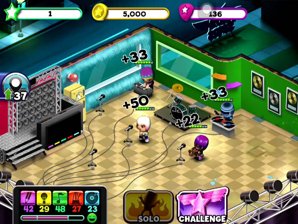 Band Stars IOS/Android Gameplay Played by TNG - YouTube