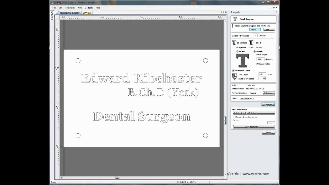Quick Engrave - YouTube