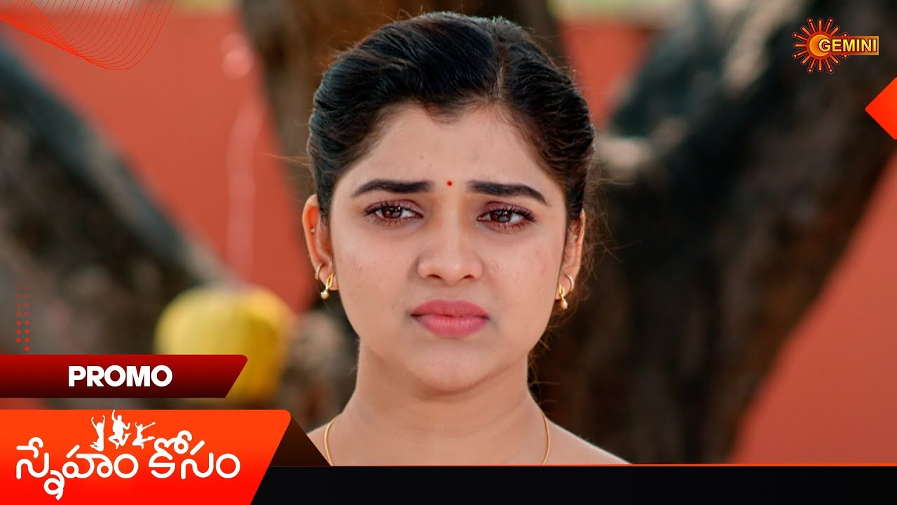 Sneham Kosam- Promo | 06 Jan 2025 | Telugu Serial | Gemini TV - YouTube