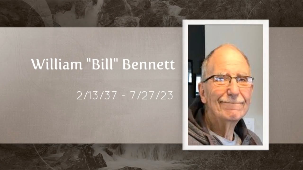 Celebration of Life for William Bennett - YouTube