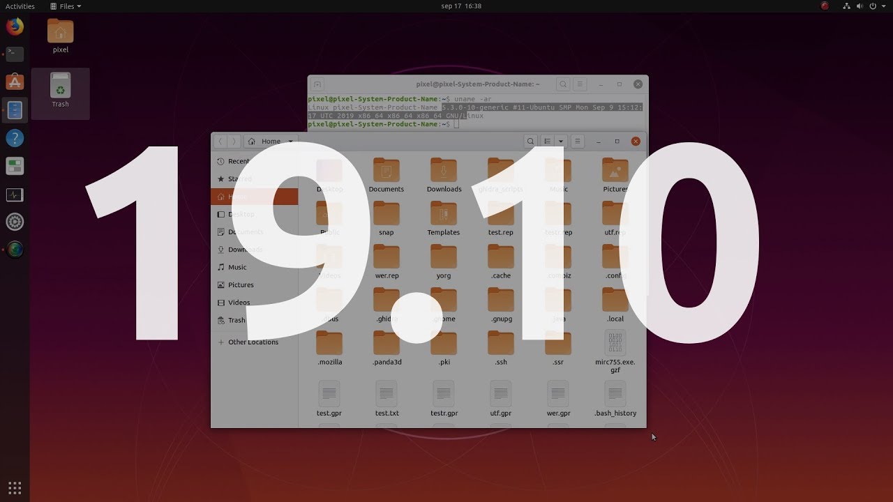 Ubuntu 19.10 Update - YouTube